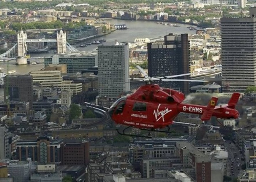 Alexander Eagle is fundraising for London's Air Ambulance