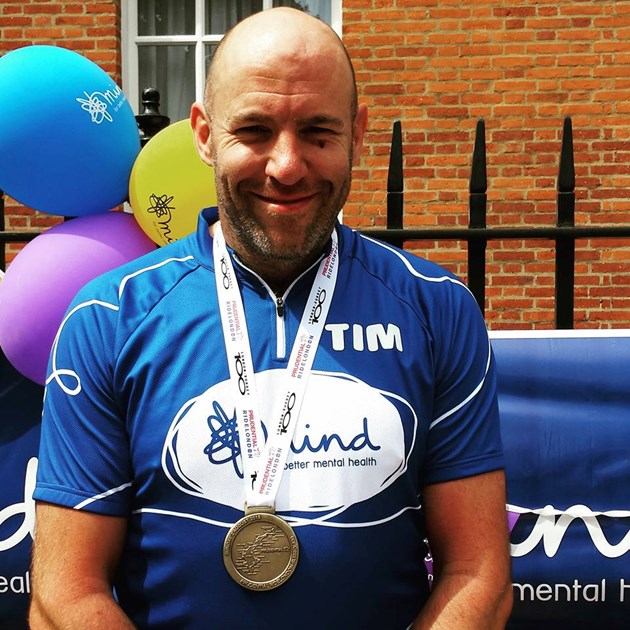 Tim McKenna is fundraising for Mind