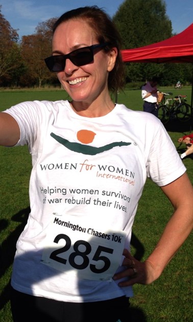 juliet ritchie is fundraising for Women for Women International UK