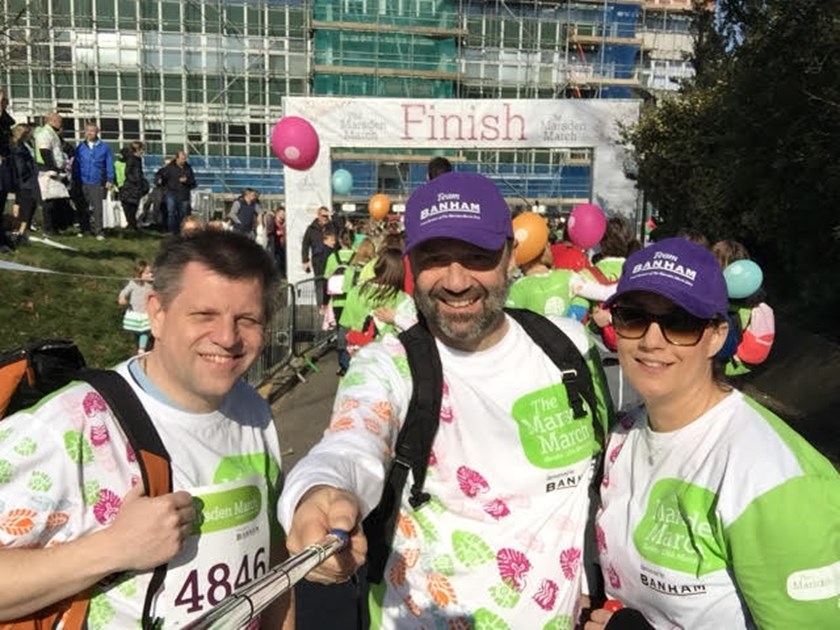 Roger Kay is fundraising for The Royal Marsden Cancer Charity