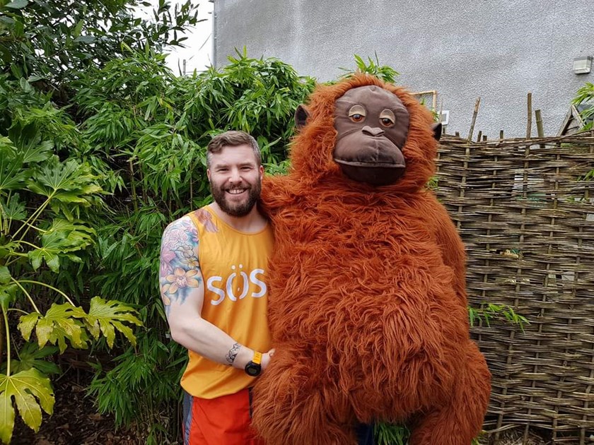 Mark Wylie is fundraising for Sumatran Orangutan Society