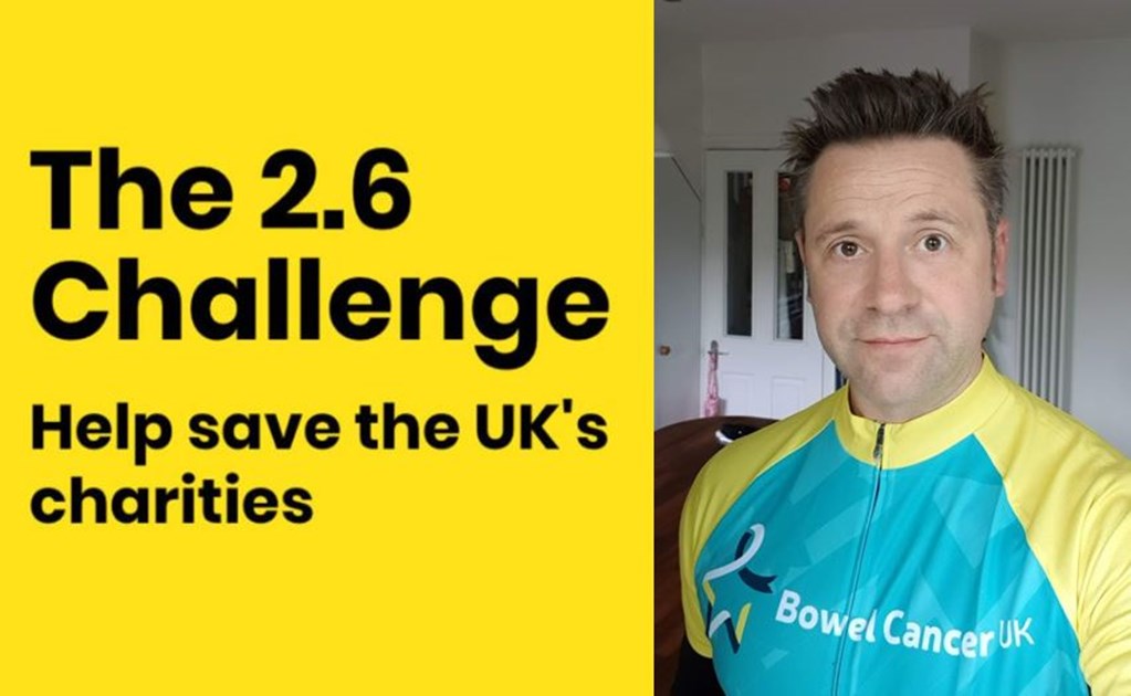 Luke Squires is fundraising for Bowel Cancer UK