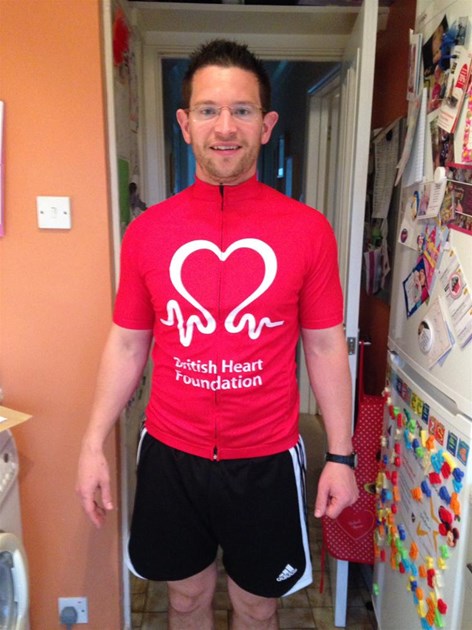 Chris Geldart is fundraising for British Heart Foundation
