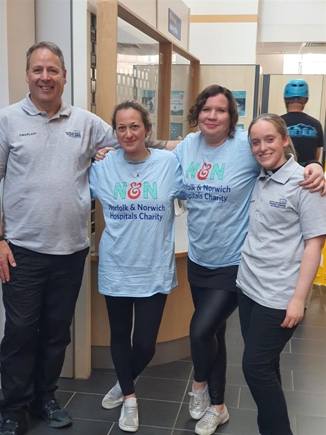 Chaplaincy and Switchboard Team is fundraising for Norfolk and Norwich ...