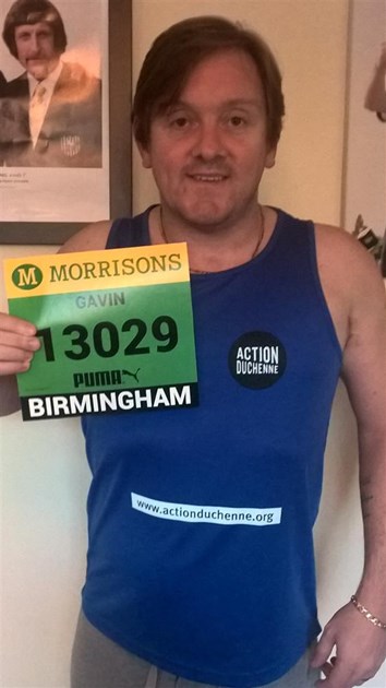 Gavin Lilley is fundraising for Action Duchenne