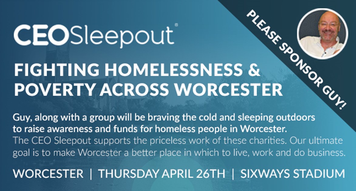 Guy Sinclair-Marson is fundraising for CEO Sleepout