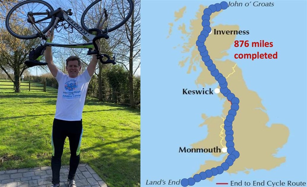 nick maskell is fundraising for Mesothelioma UK