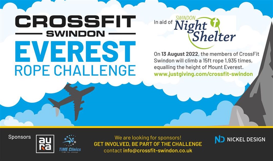 CrossFitSwindon Swindon is fundraising for Swindon Night Shelter