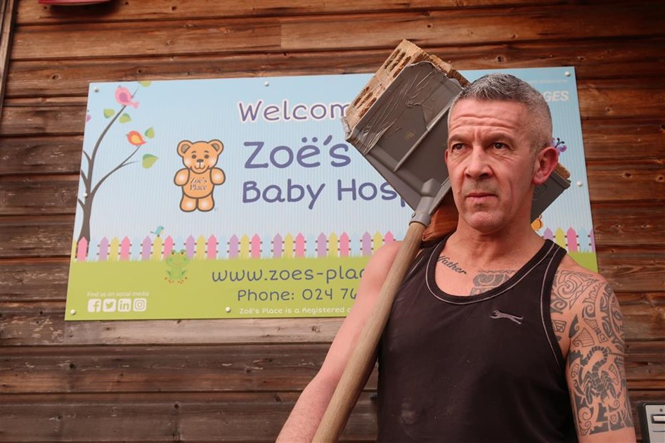 Nigel Howell is fundraising for Zoe's Place Baby Hospice Coventry