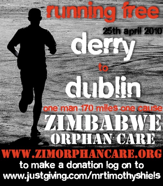tim shiels is fundraising for Zimbabwe Orphan Care