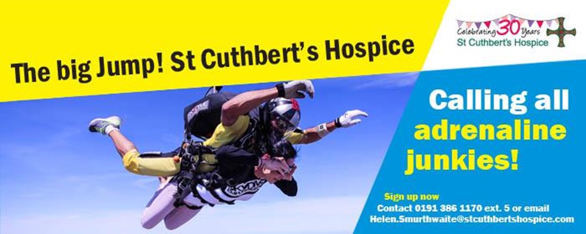Martyn Casson is fundraising for St Cuthbert's Hospice