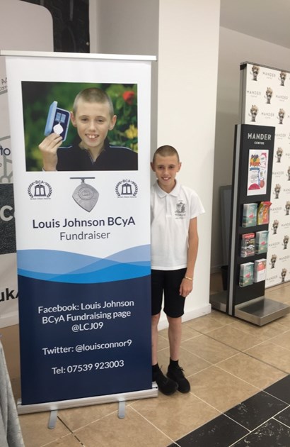 Louis johnson is fundraising for Birmingham Children’s Hospital Charity