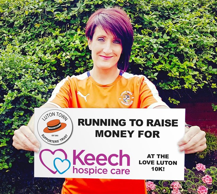 Helen Gatward is fundraising for Keech Hospice Care