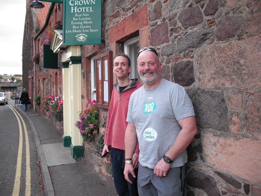 Alan Cuthbert is fundraising for 500 miles