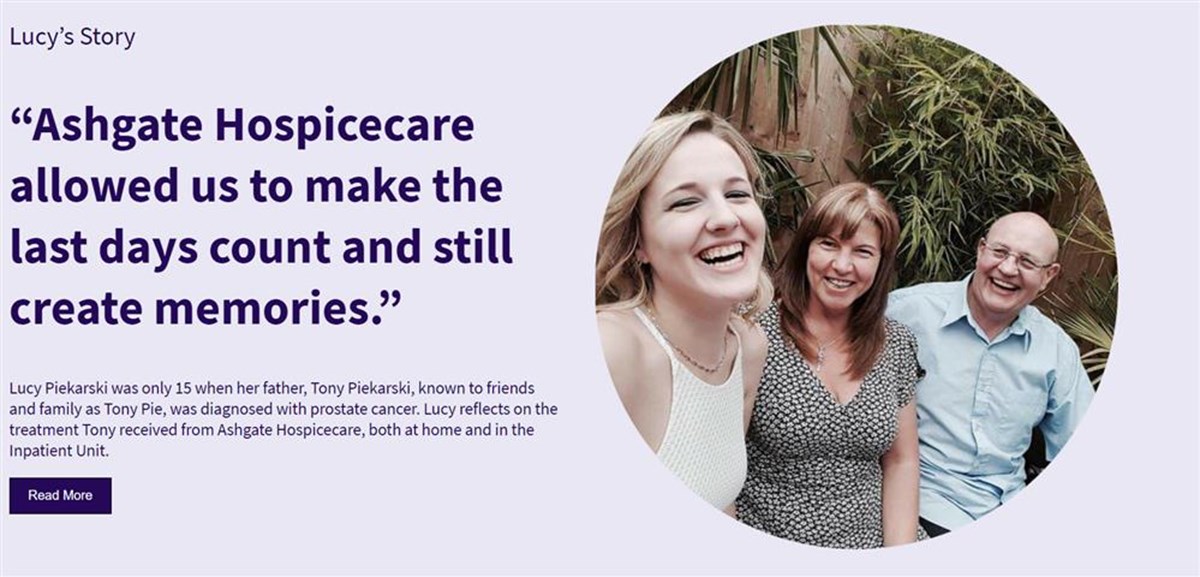 Lucy Piekarski is fundraising for Ashgate Hospice