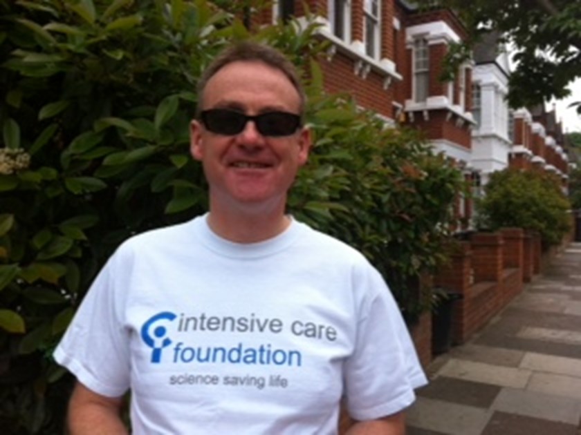 Stephen Brett is fundraising for The Intensive Care Society