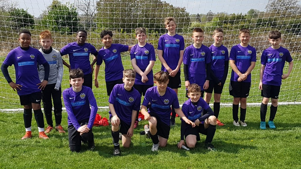 Cadbury Athletic FC U-13's fundraising for The Brain Tumour Charity on ...