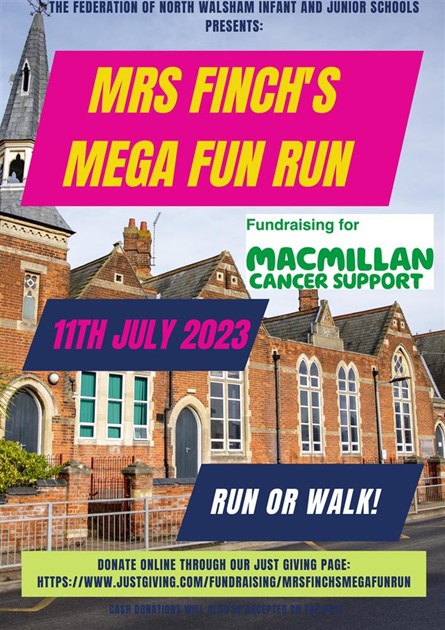 North Walsham Infant and Junior Schools is fundraising for Macmillan ...
