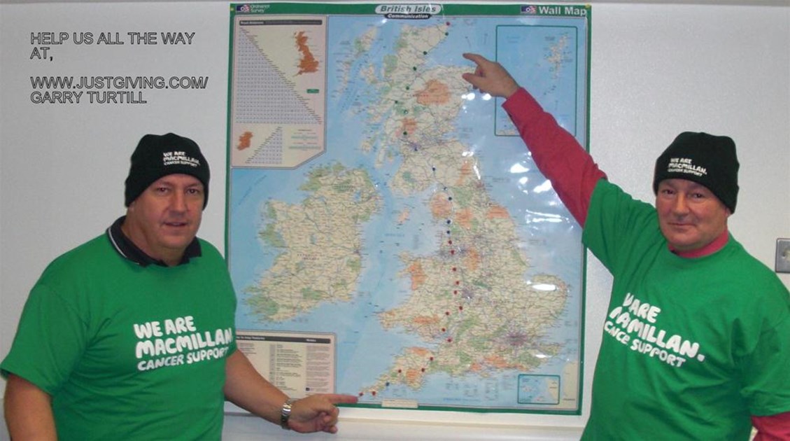 Garry Turtill is fundraising for Macmillan Cancer Support