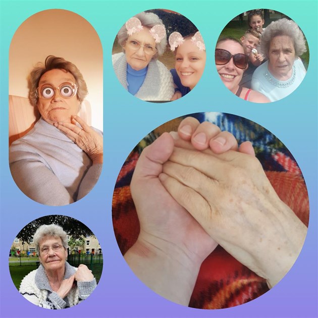 Kelly Kerridge is fundraising for Alzheimer's Society