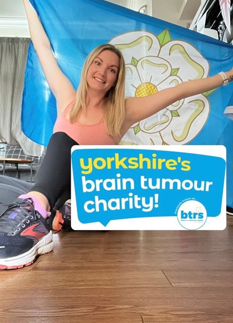 Sarah Philipson is fundraising for Yorkshire's Brain Tumour Charity