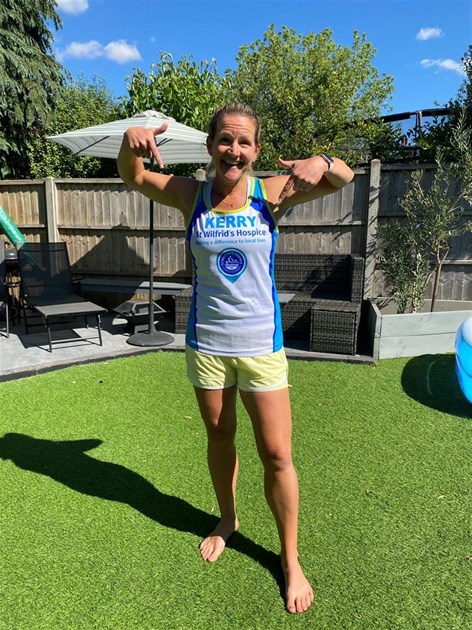 Kerry Dutton is fundraising for St. Wilfrid’s Hospice (Chichester)