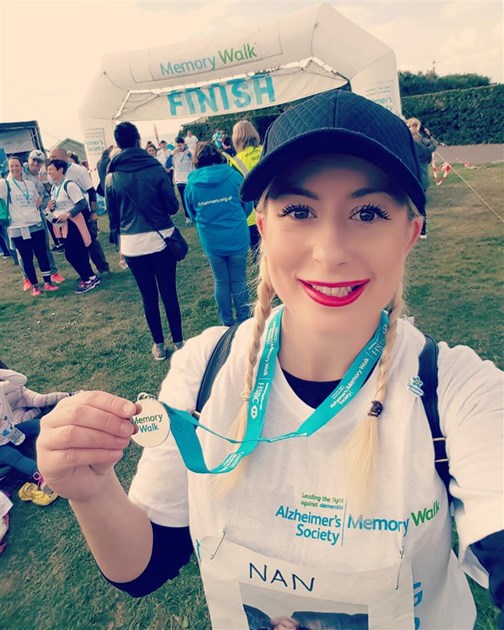 Verity Slattery is fundraising for Alzheimer's Society