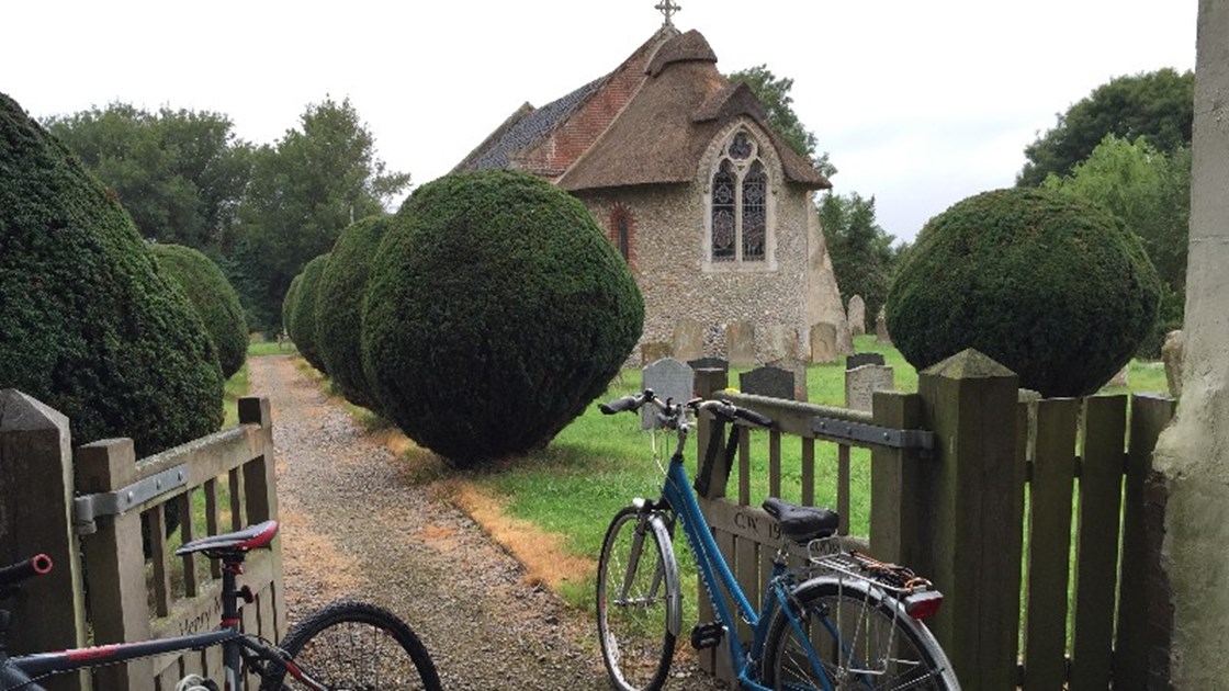 Carolyn Thomas-Coxhead is fundraising for Norfolk Churches Trust