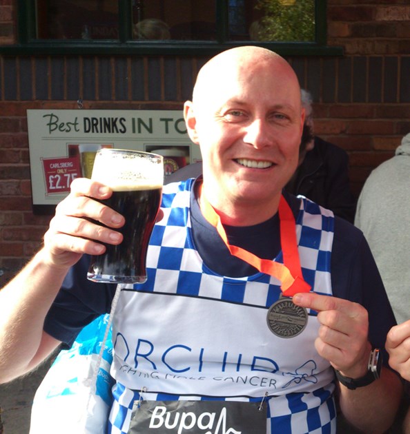 Craig Smith is fundraising for Orchid Cancer