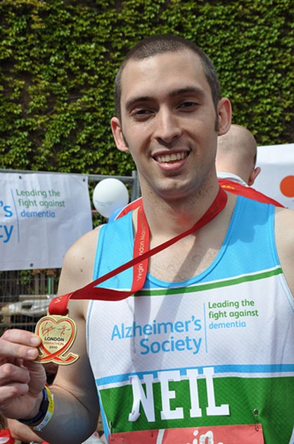 Neil Gillingham is fundraising for Alzheimer's Society