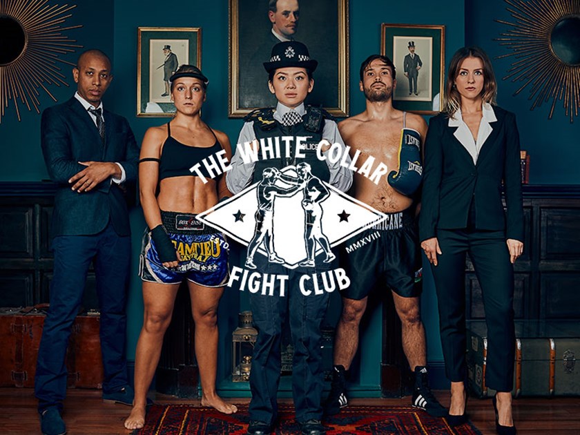 The White Collar Fight Club is fundraising for Mind