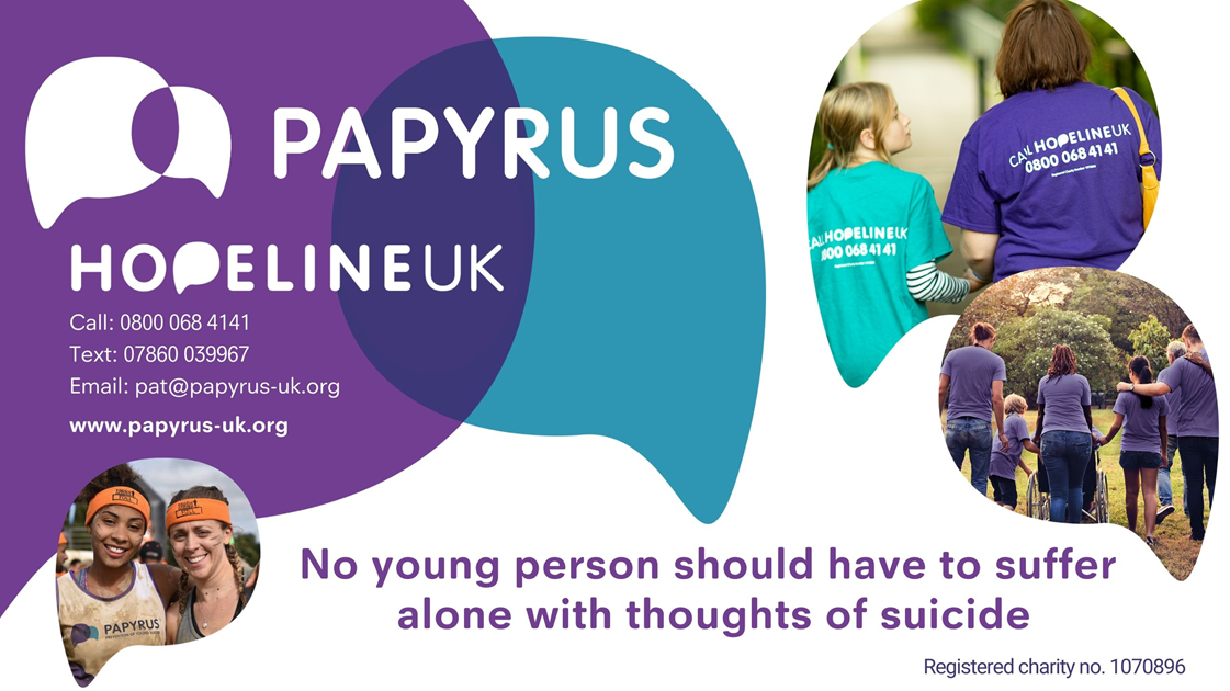Aaron Leventhal is fundraising for PAPYRUS Prevention of Young Suicide
