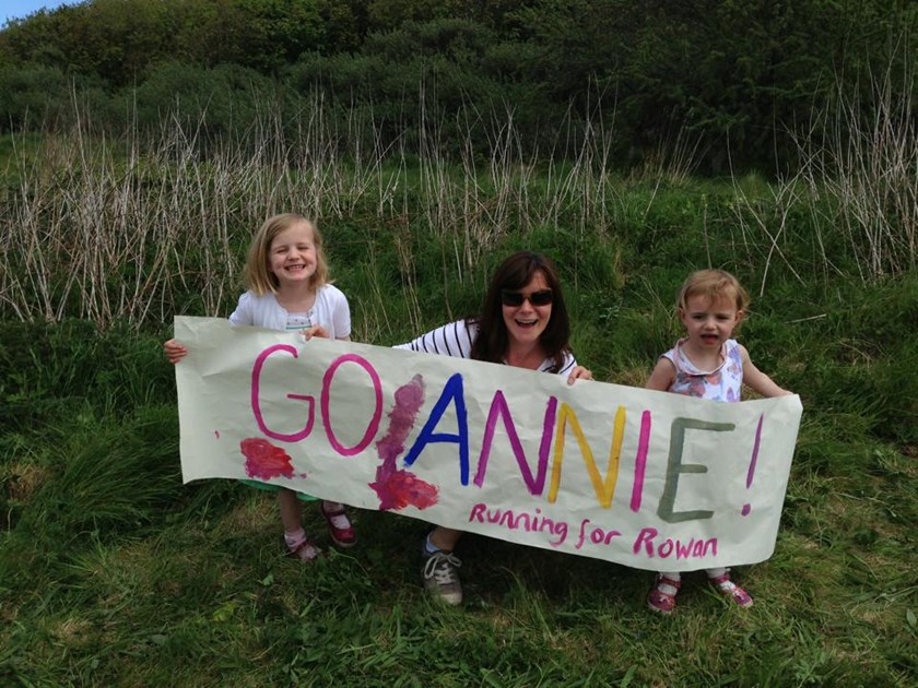 Anne Weir is fundraising for Rowan Boland Memorial Trust