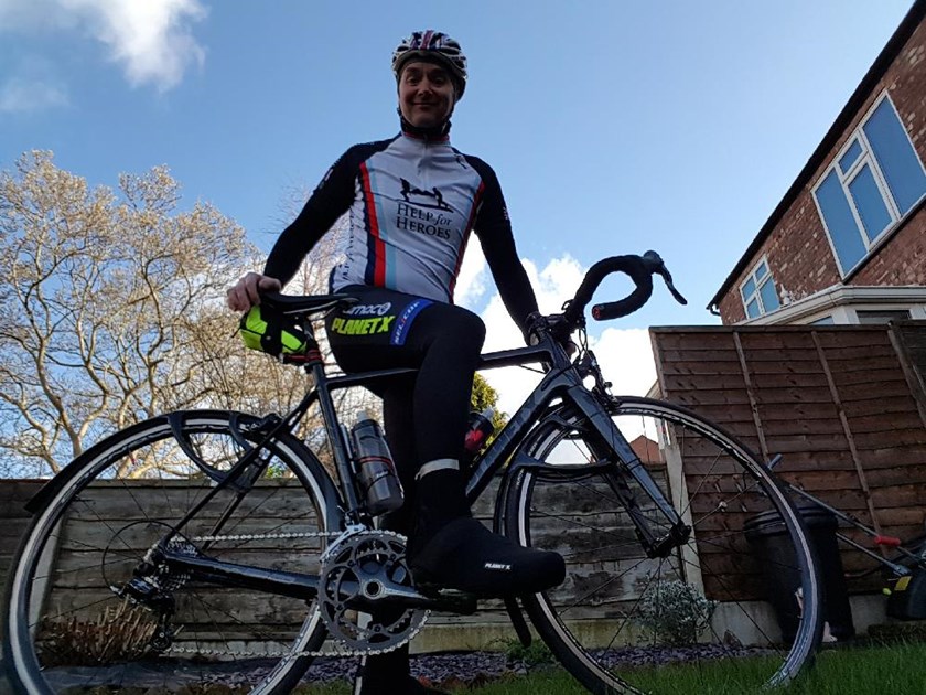 Richard Hackney is fundraising for Help for Heroes