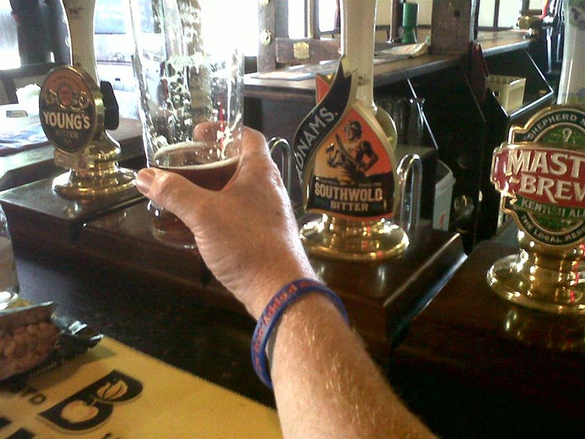 Eddie McCarthy is fundraising for Cancer Research UK