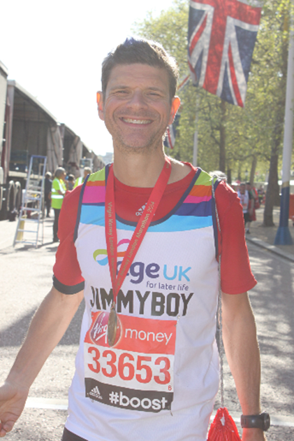 James Allchurch is fundraising for Age UK