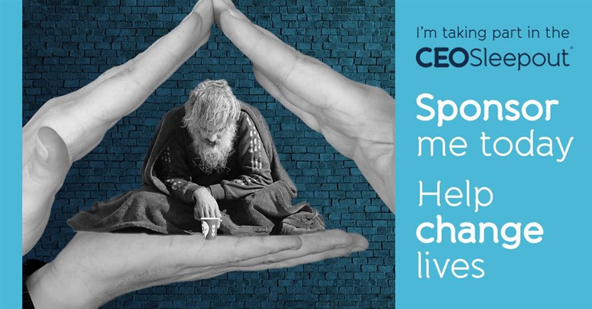 Joe Hendley is fundraising for CEO Sleepout