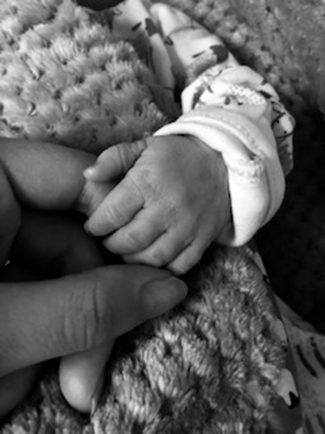 Sarah Sayers is fundraising for Tommy's, the baby charity