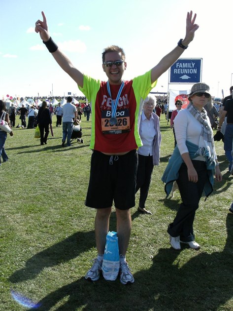 Darren Rowe is fundraising for St Andrew's Hospice, Grimsby