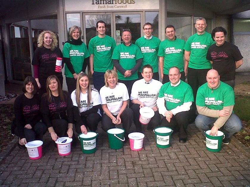 Tamar Foods Challengers is fundraising for Macmillan Cancer Support