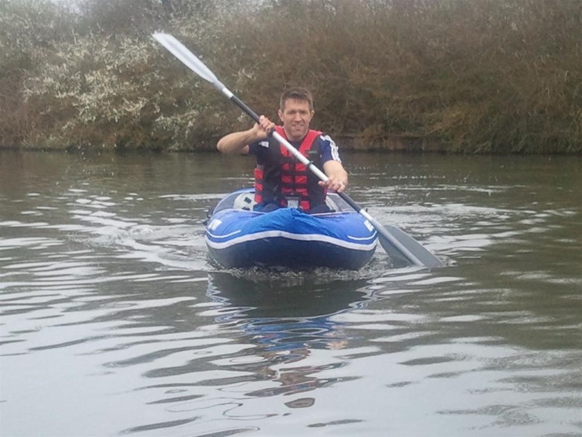 Andy Jarrett is fundraising for Rugby For Heroes