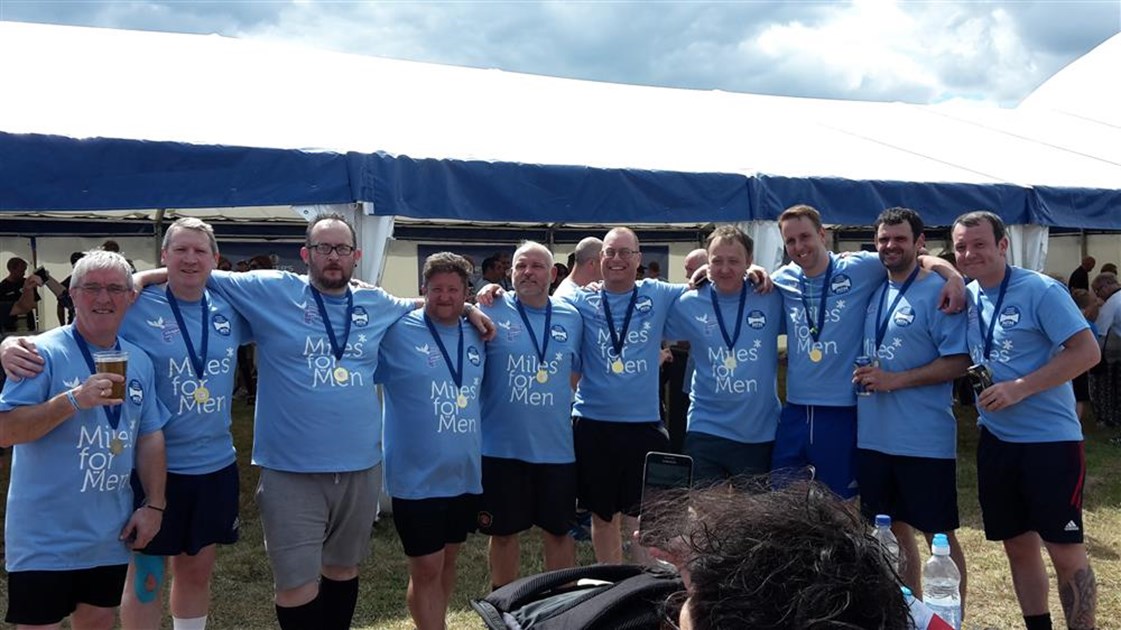 Mark Gallen is fundraising for Miles for Men