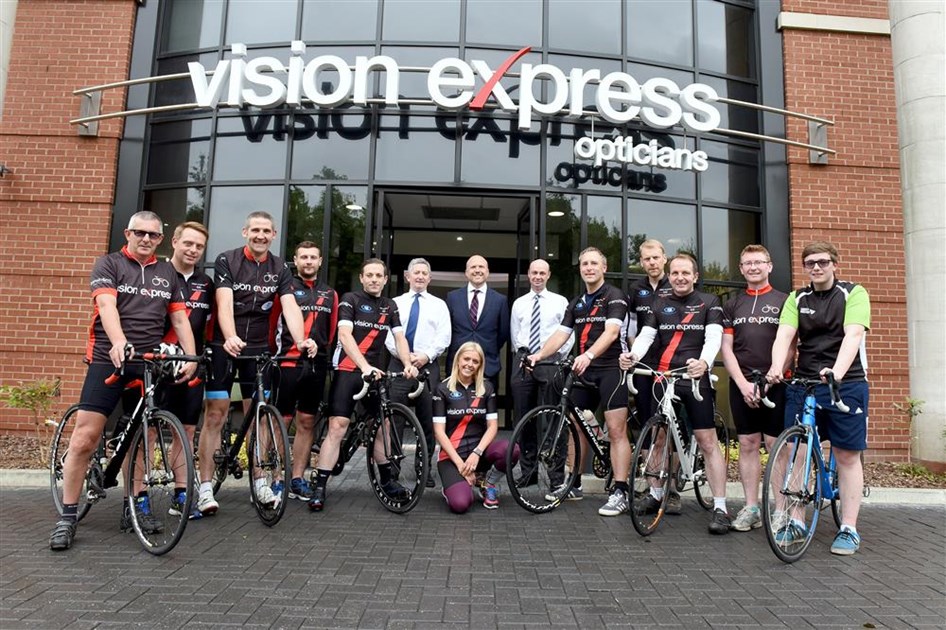 All Vision Express Riders is fundraising for The Childhood Eye Cancer Trust