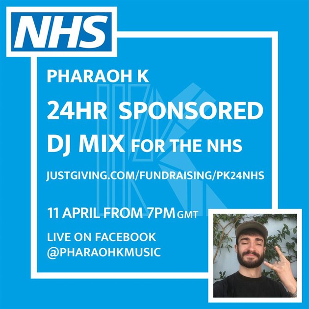 Jake Hodgson is fundraising for NHS Charities Together