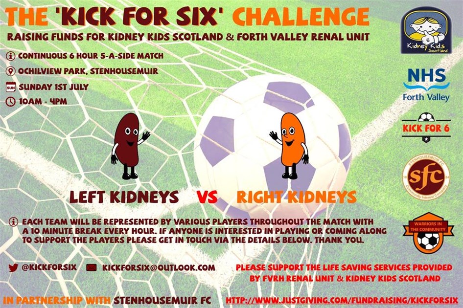 Kenneth Lang is fundraising for Forth Valley Giving