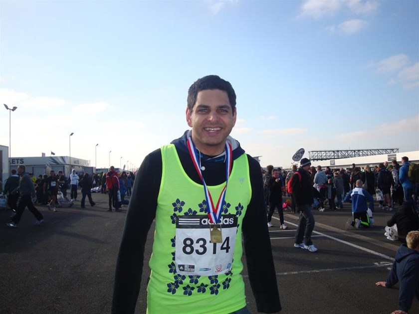 Iain Edwards is fundraising for Lymphoma Action