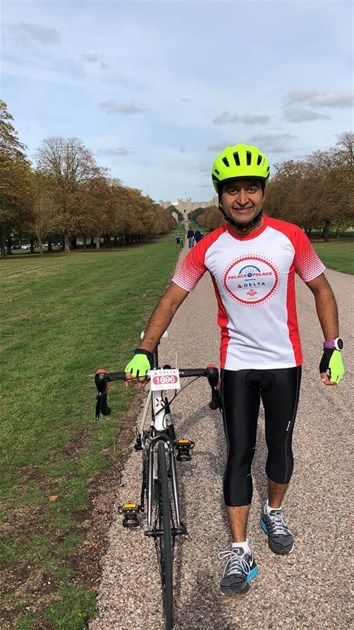 lokesh gandhi is fundraising for The King's Trust