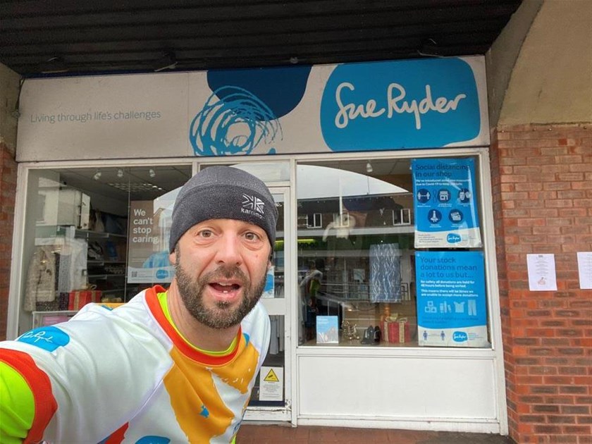 Geoff Bull is fundraising for Sue Ryder