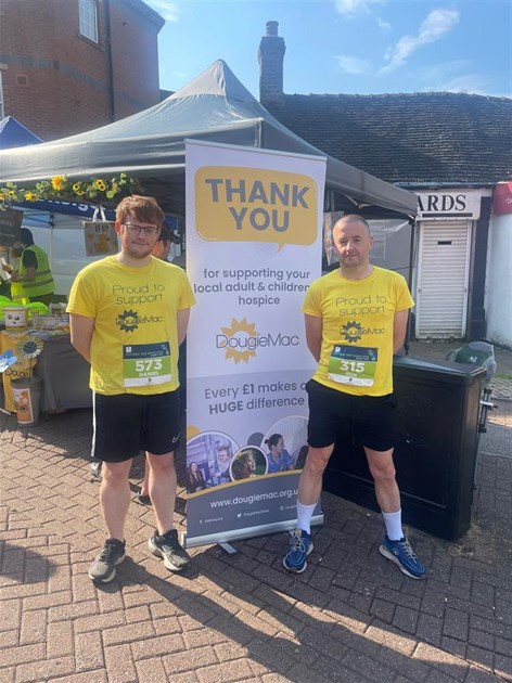 Rob scott and dan Mccue is fundraising for Douglas Macmillan Hospice