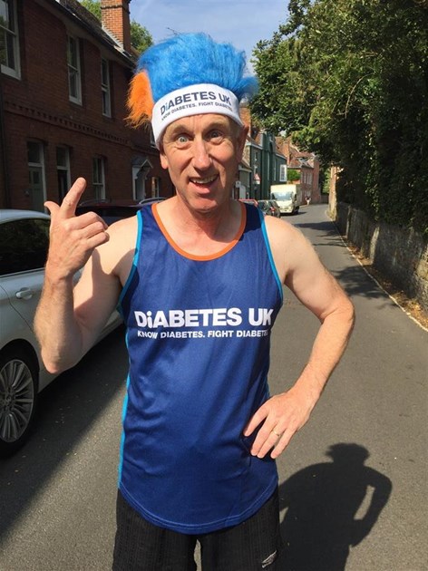 Andrew O'Hanlon is fundraising for Diabetes UK